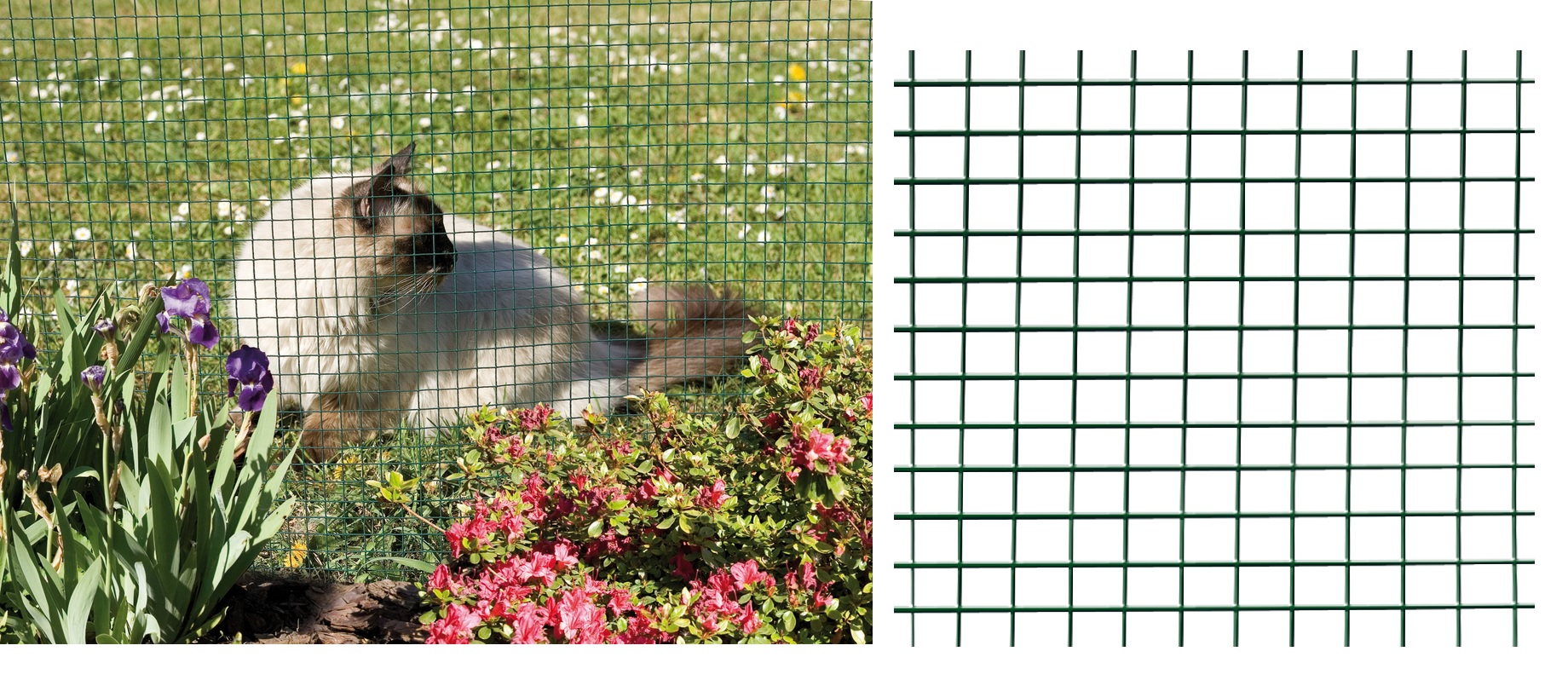 MALLA ELECTROSOLDADA PLASTIFICADA FENSANET INTERMAS